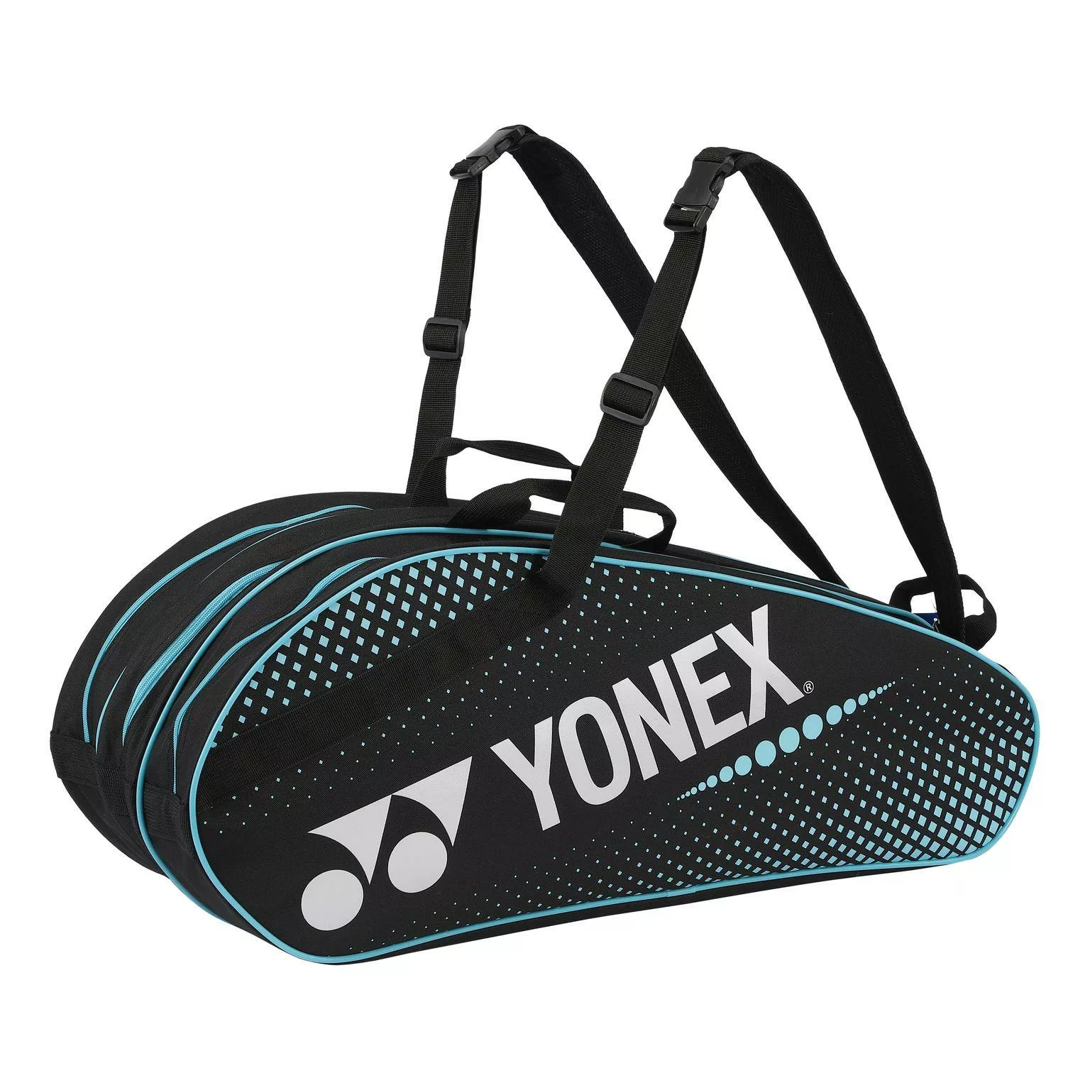 Yonex Triple Racketbag X9 Black/Blue - Badmintonshop