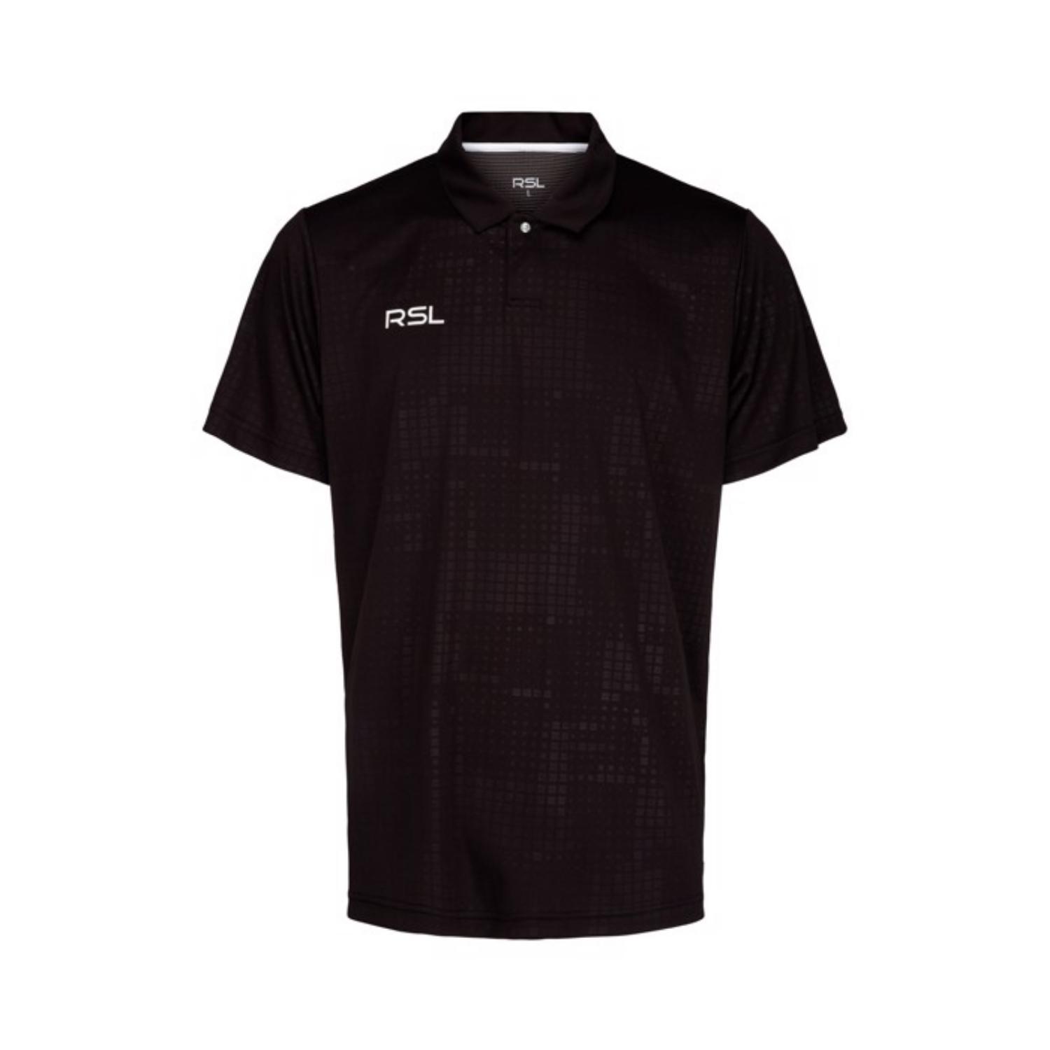 RSL Oxford Junior T-shirt Black → For Kids → The Badminton Shop