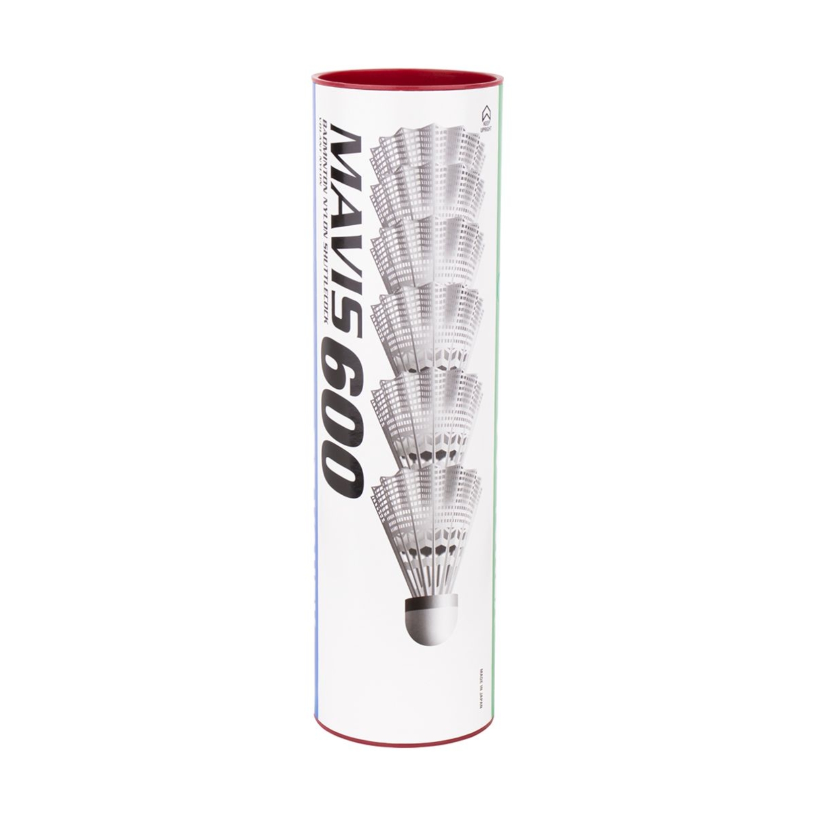 Yonex Mavis 600 White 6 pcs. - Badmintonshop