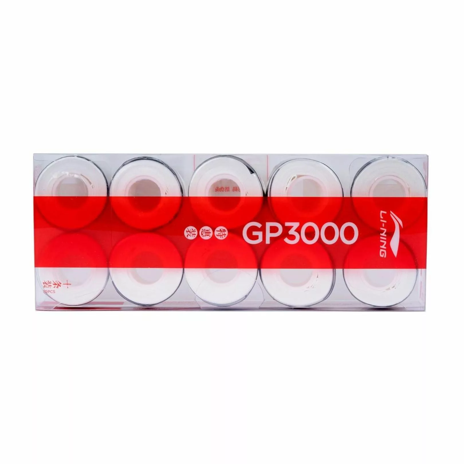 Li-Ning Grip GP3000 60-Pack White - Badmintonshop