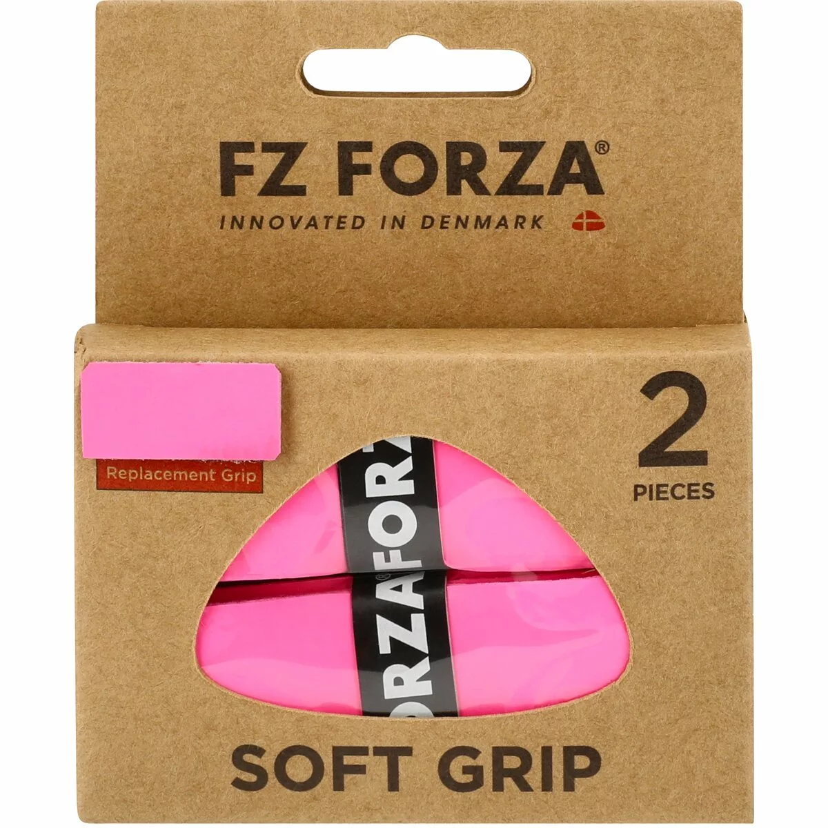 Forza Soft Grip 2-Pack Pink | Badminton Racket Grip → Great price