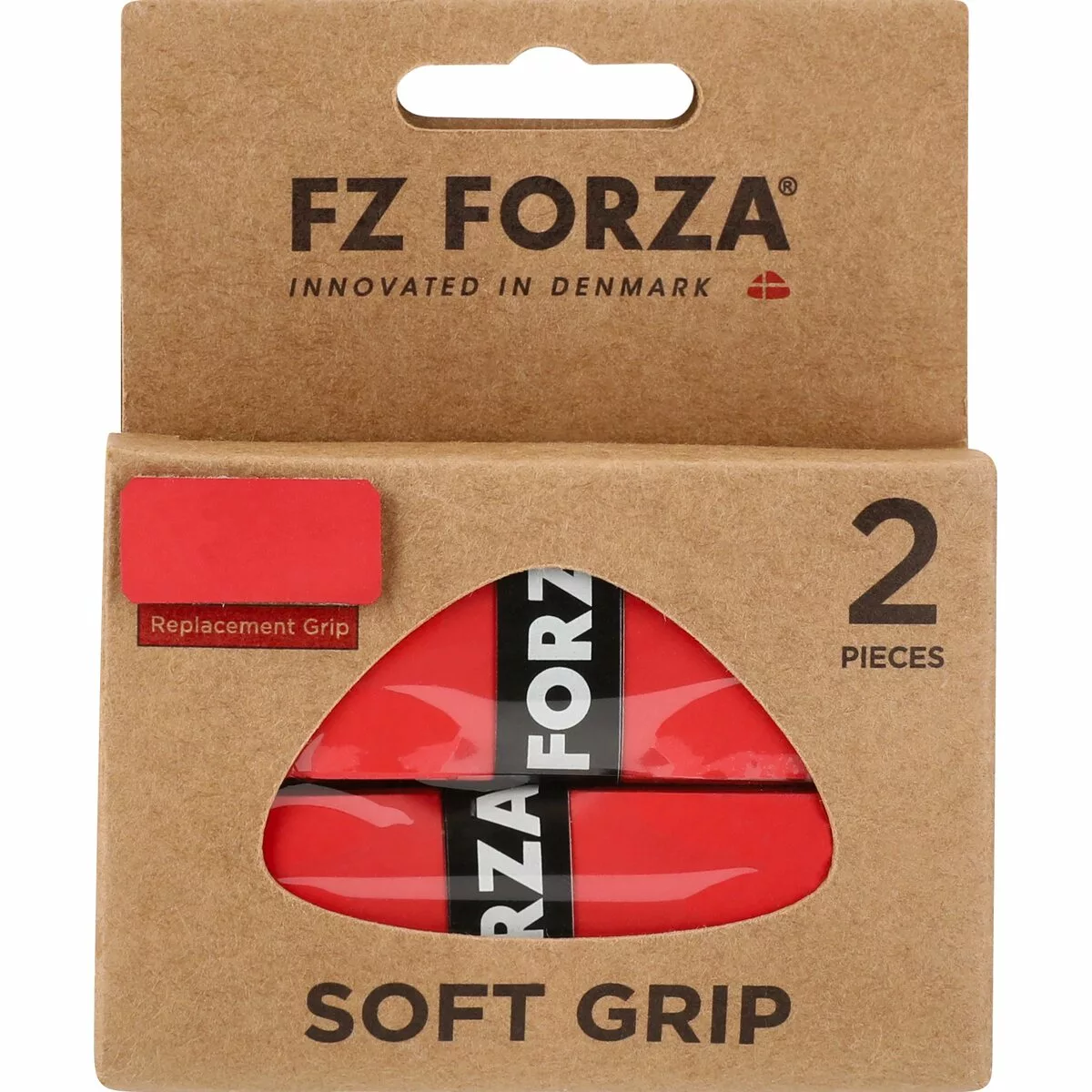 Forza Soft Grip 2-Pack Red | Badminton Grip → Good quality