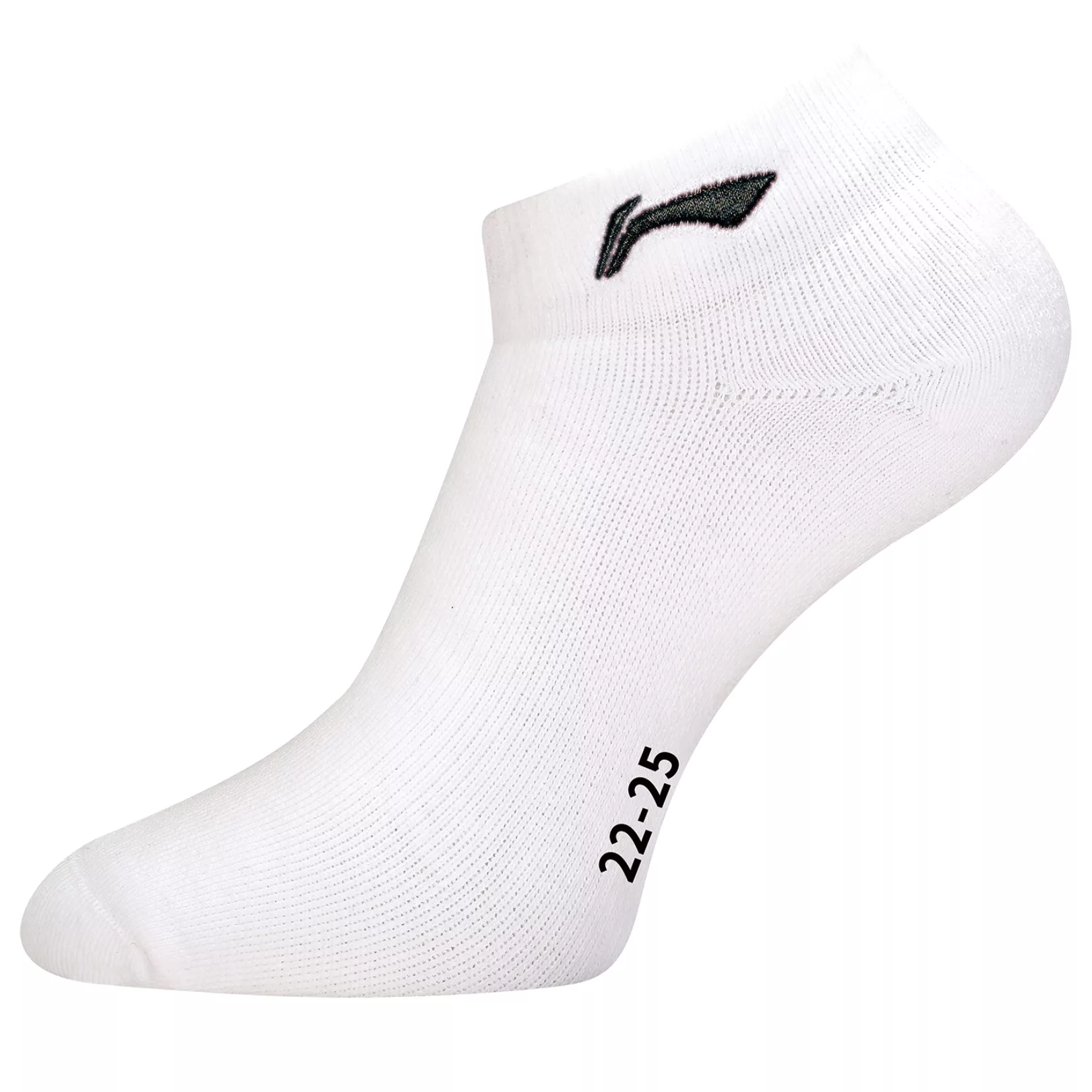 Li.Ning AWSU080-1 Socks Minor Logo White | Badminton socks