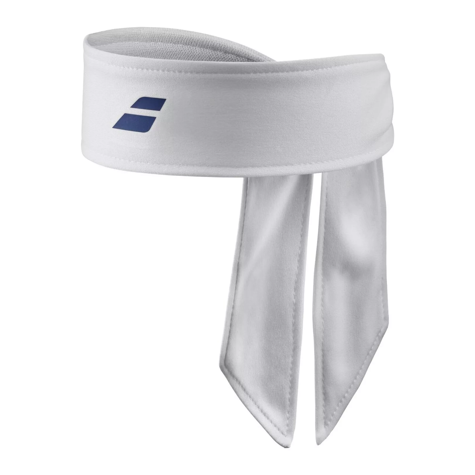 Babolat Tie Headband White/Sodalite | Headband → Badminton-shop.com