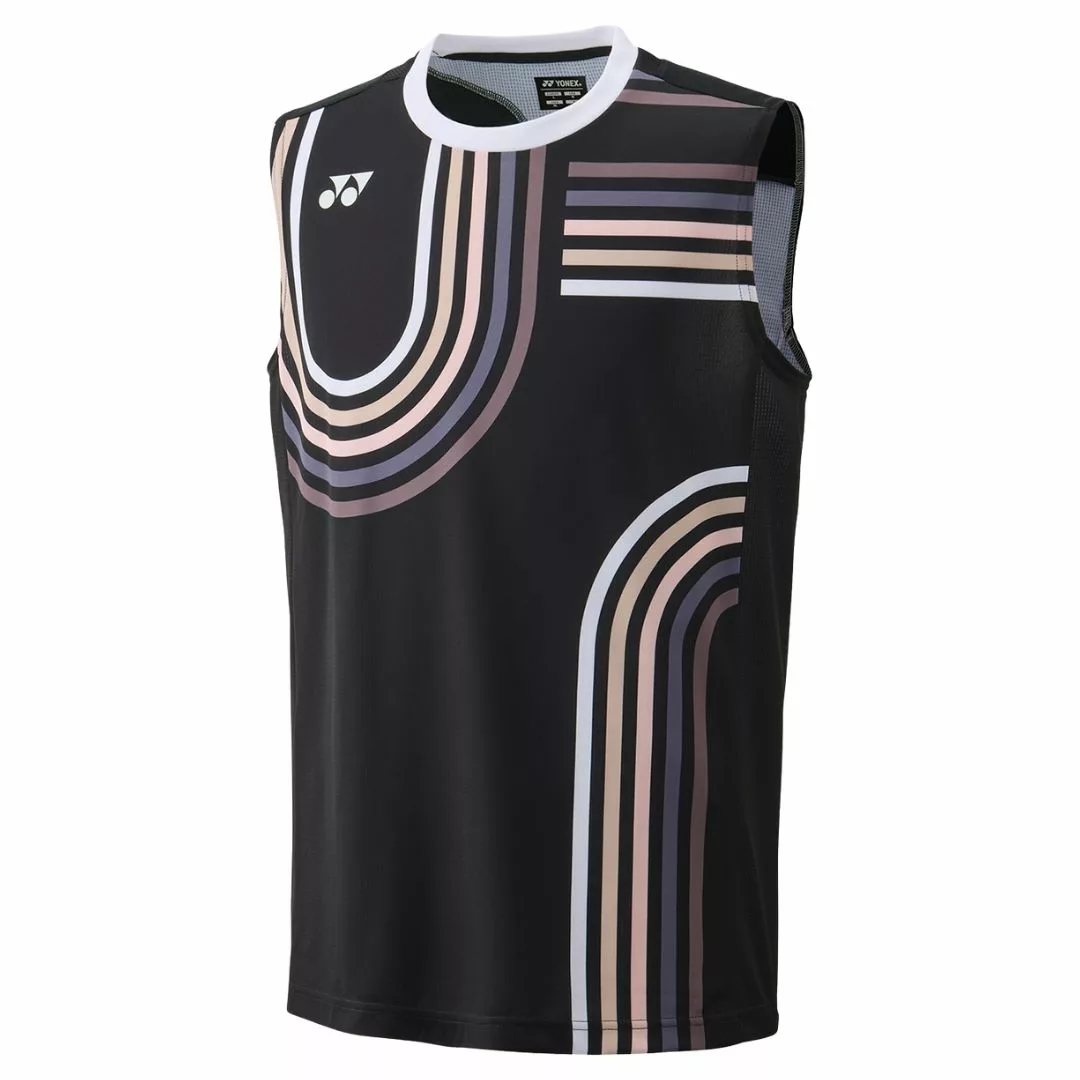 Yonex Sleeveless Top 10640EX Black | Badminton Clothing