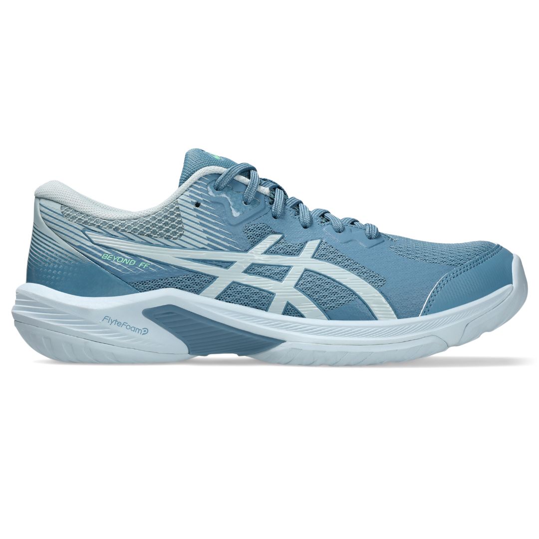 Asics Beyond FF Saba Blue/Cool Grey | Badminton shoes
